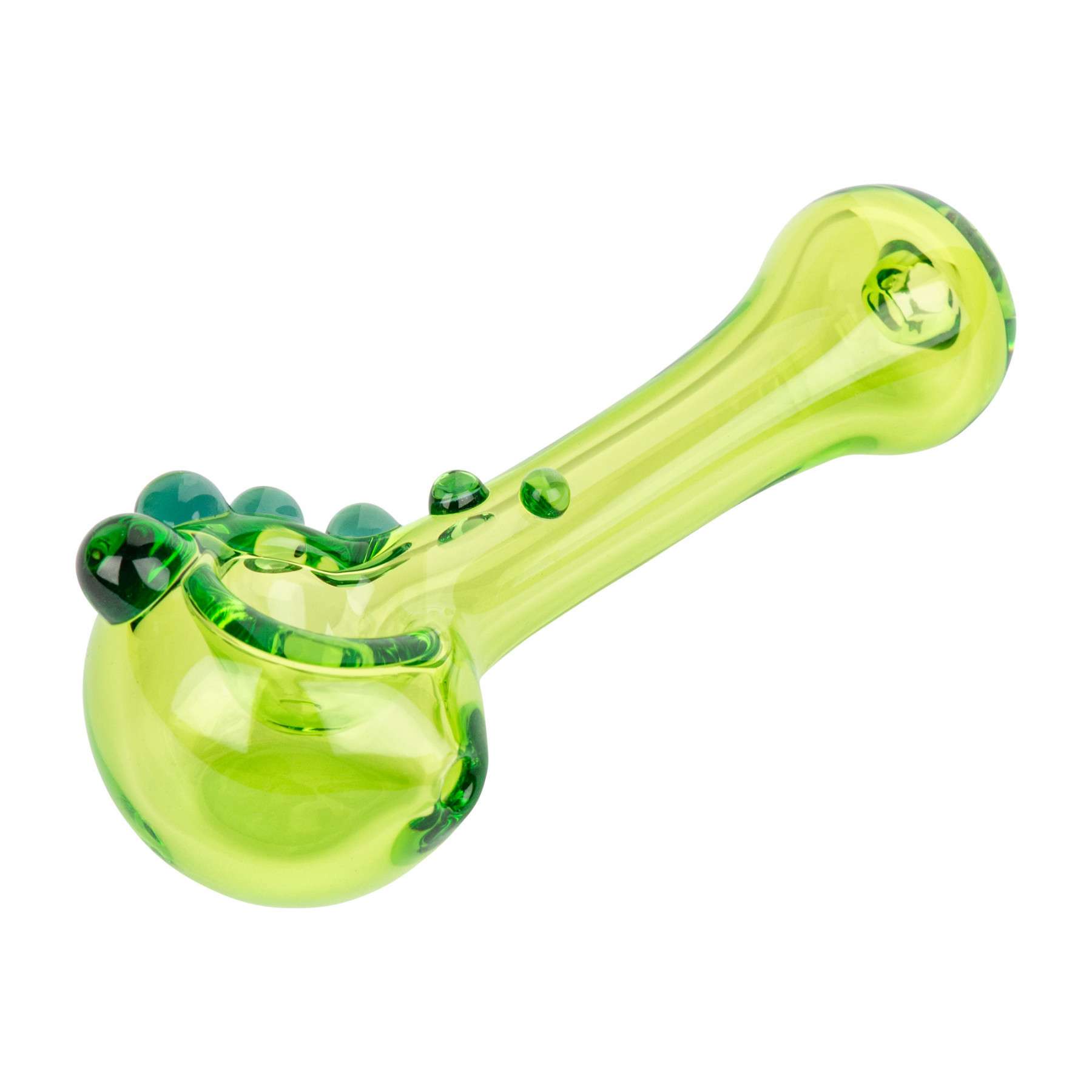 Red Eye Glass® 4" Commodore Hand Pipe - Lime Green - Vaping Elements ...